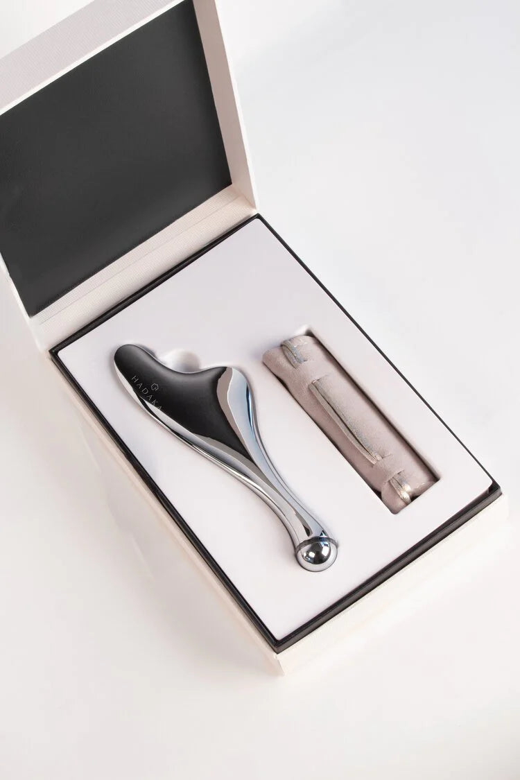 Sōleil Solar Powered Microcurrent Gua Sha Facial Sculptor – makyage